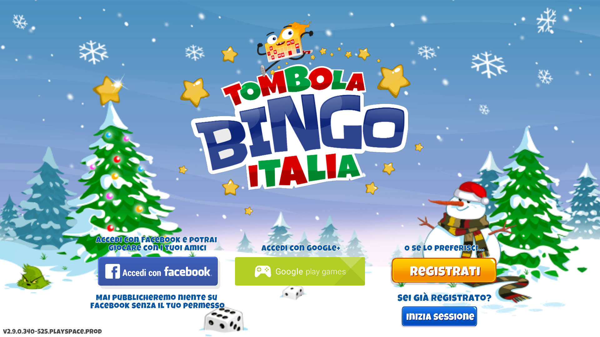 Tombola Bingo Login